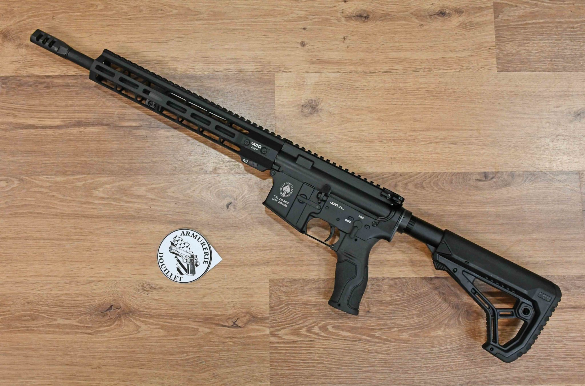 Carabine ADC M5 PLUS cal 223 Remington canon 14.5 pouces noir ...