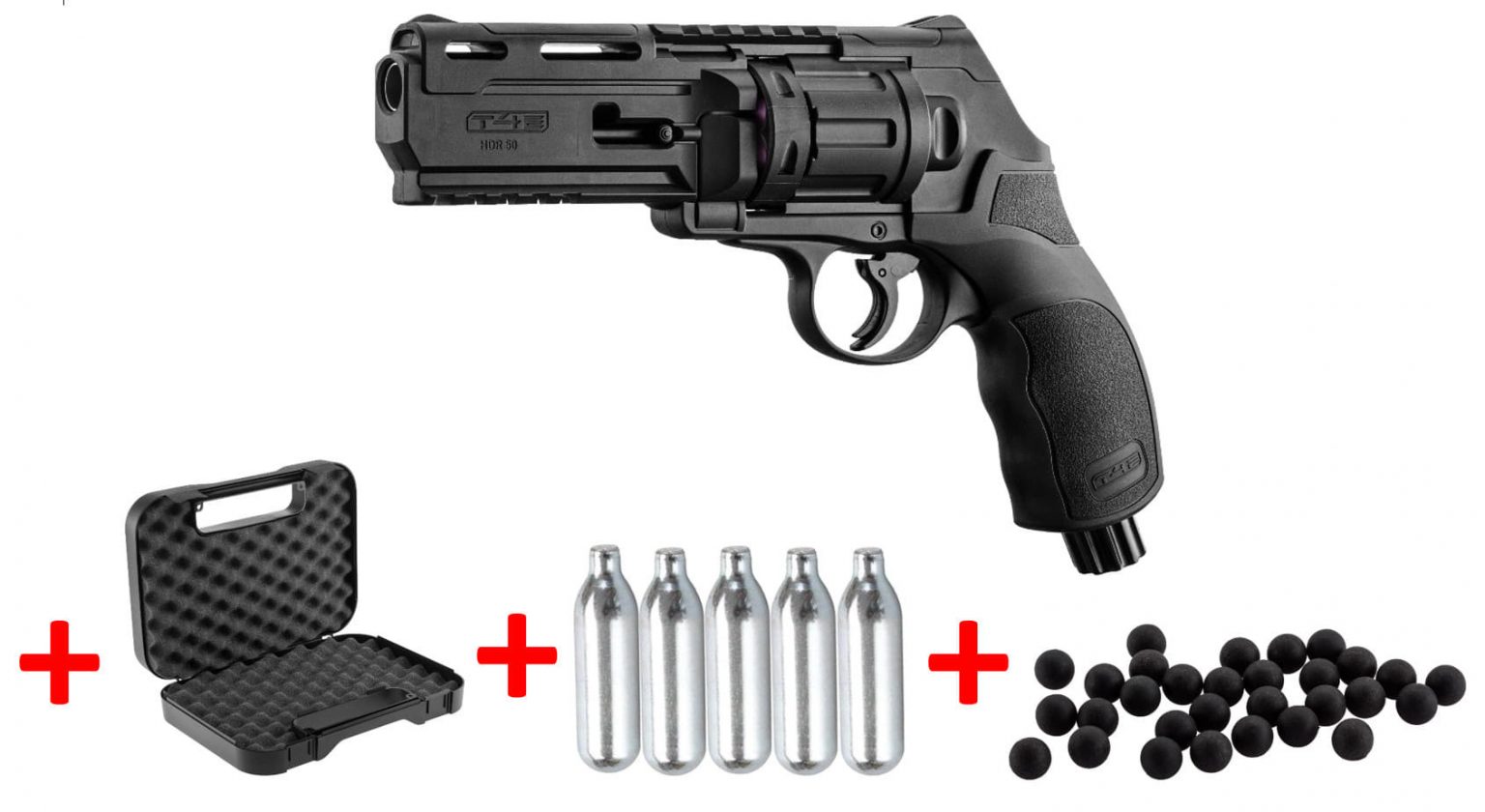 Pack Revolver Umarex T4E HDR50 calibre .50 noir – Armurerie Douillet