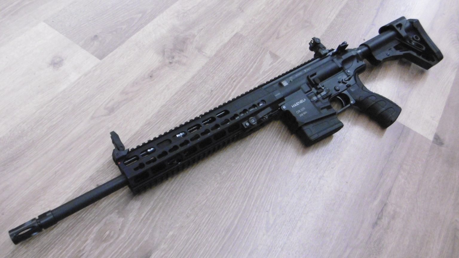 Carabine Haenel CR308 16.5 pouces noir MATCH – Armurerie Douillet