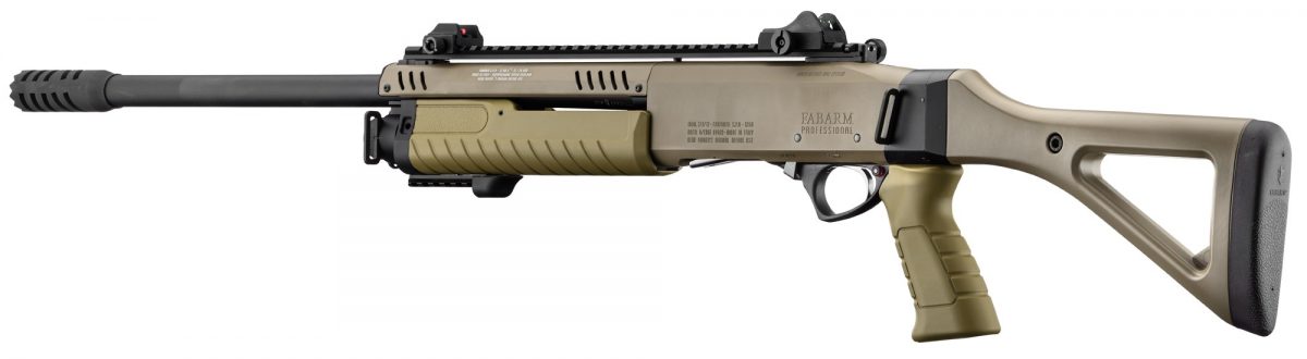 Fusil à pompe Fabarm Professional STF 12 Pistolgrip FDE – Armurerie Douillet