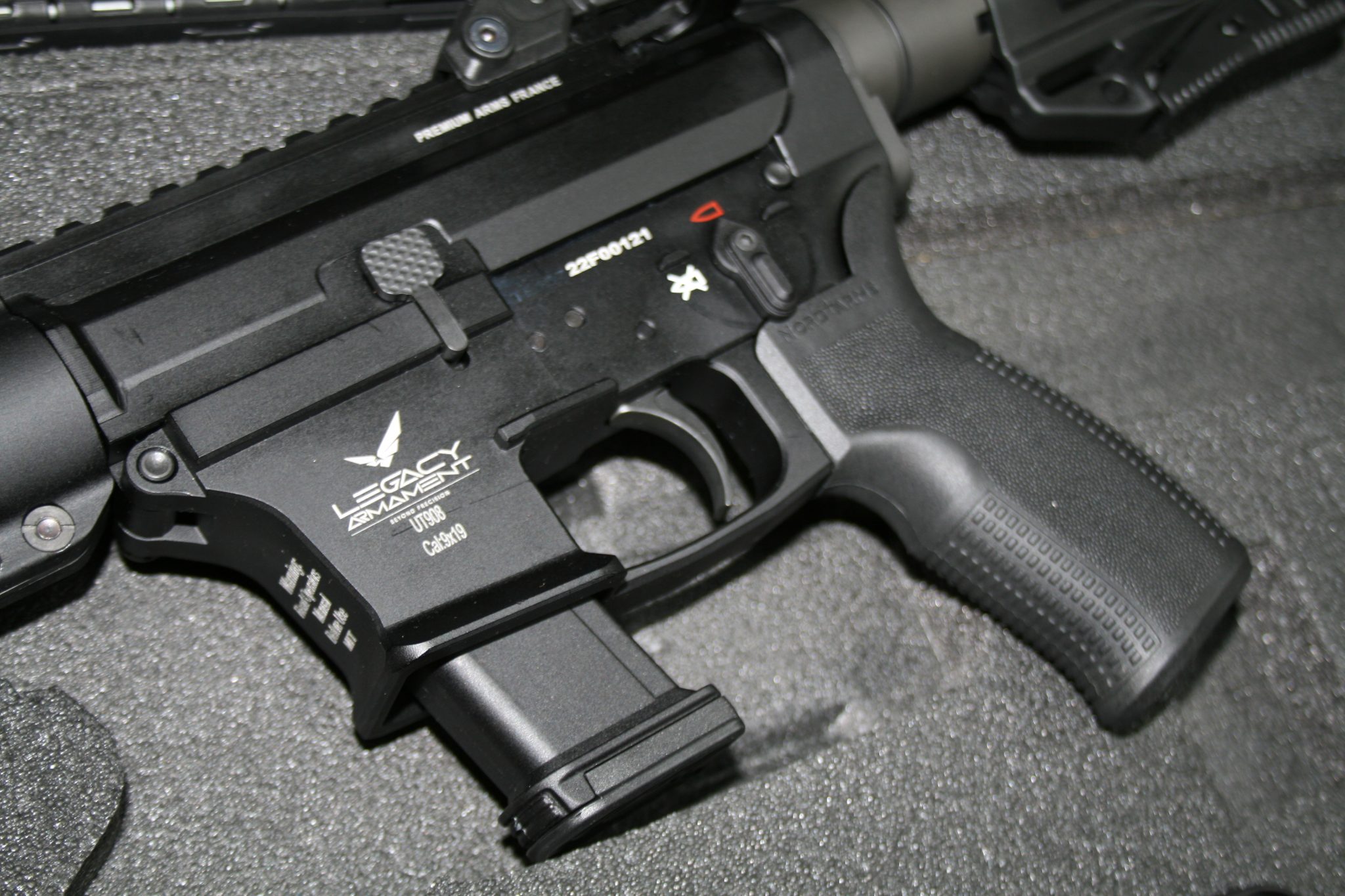 Legacy Armament AR15 Extreme UT908 canon 8″ calibre 9×19 – Armurerie ...