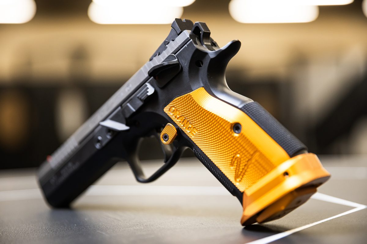 Pistolet CZ TS 2 ORANGE Cal 9×19 – Armurerie Douillet
