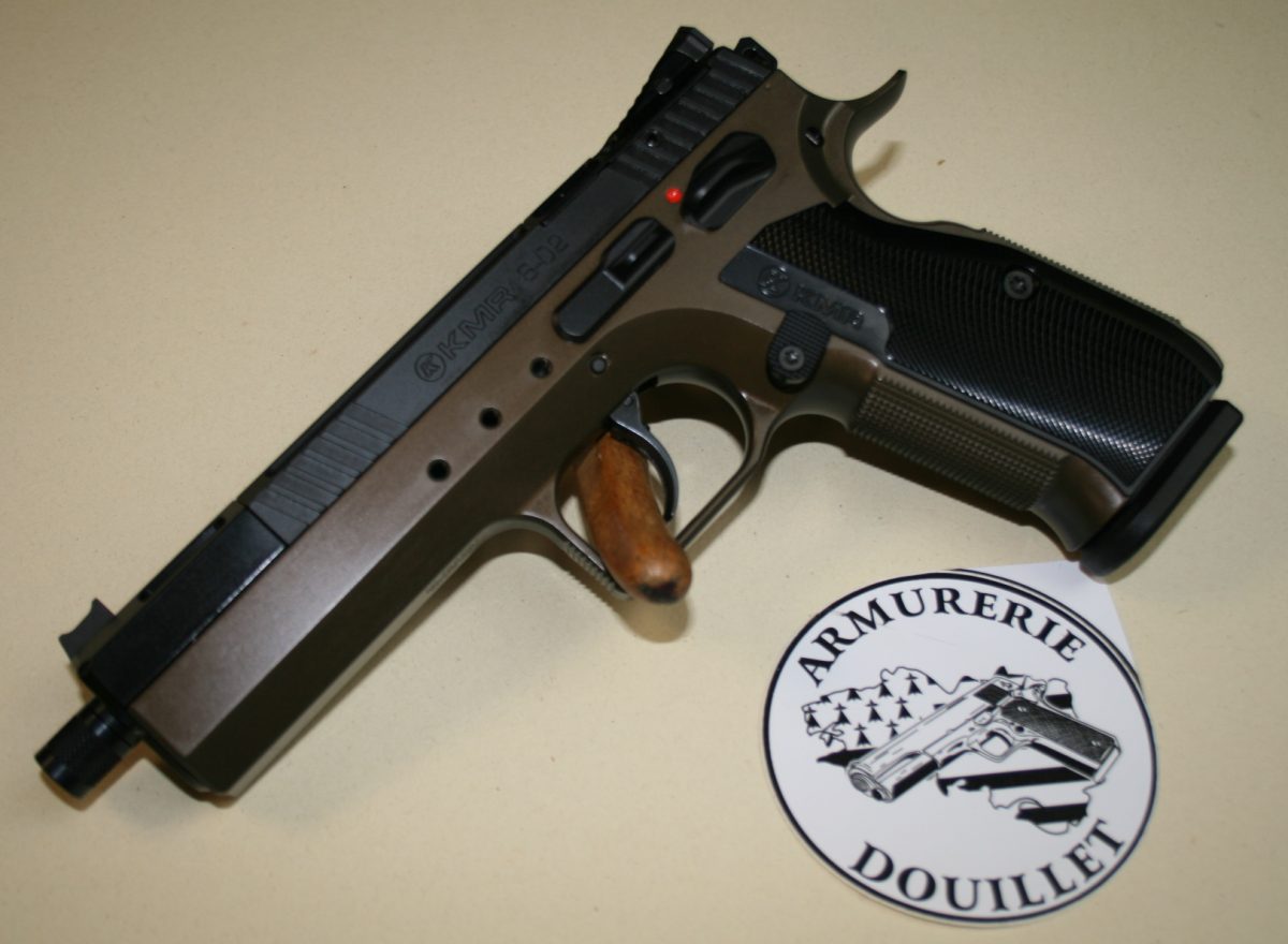 Pistolet KMR S-02 calibre 22LR Fileté et Optic Ready – Armurerie Douillet