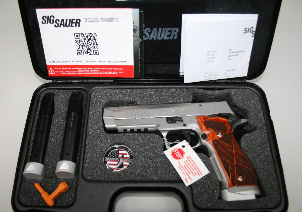 SIG P226 X-Five Classic Optic Ready/ 9x19mm – Armurerie Douillet