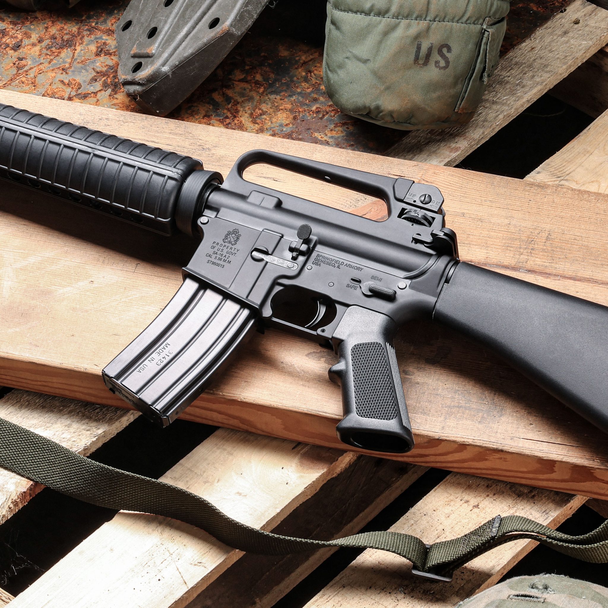 Springfield M16 20 Pouces Cal 5.56 – Armurerie Douillet